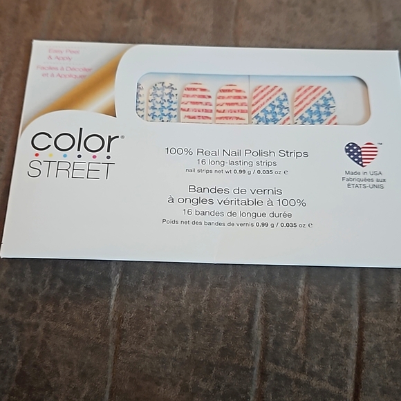 Color Street | Other | Rare Retired Unopened Color Street Set Flag ...